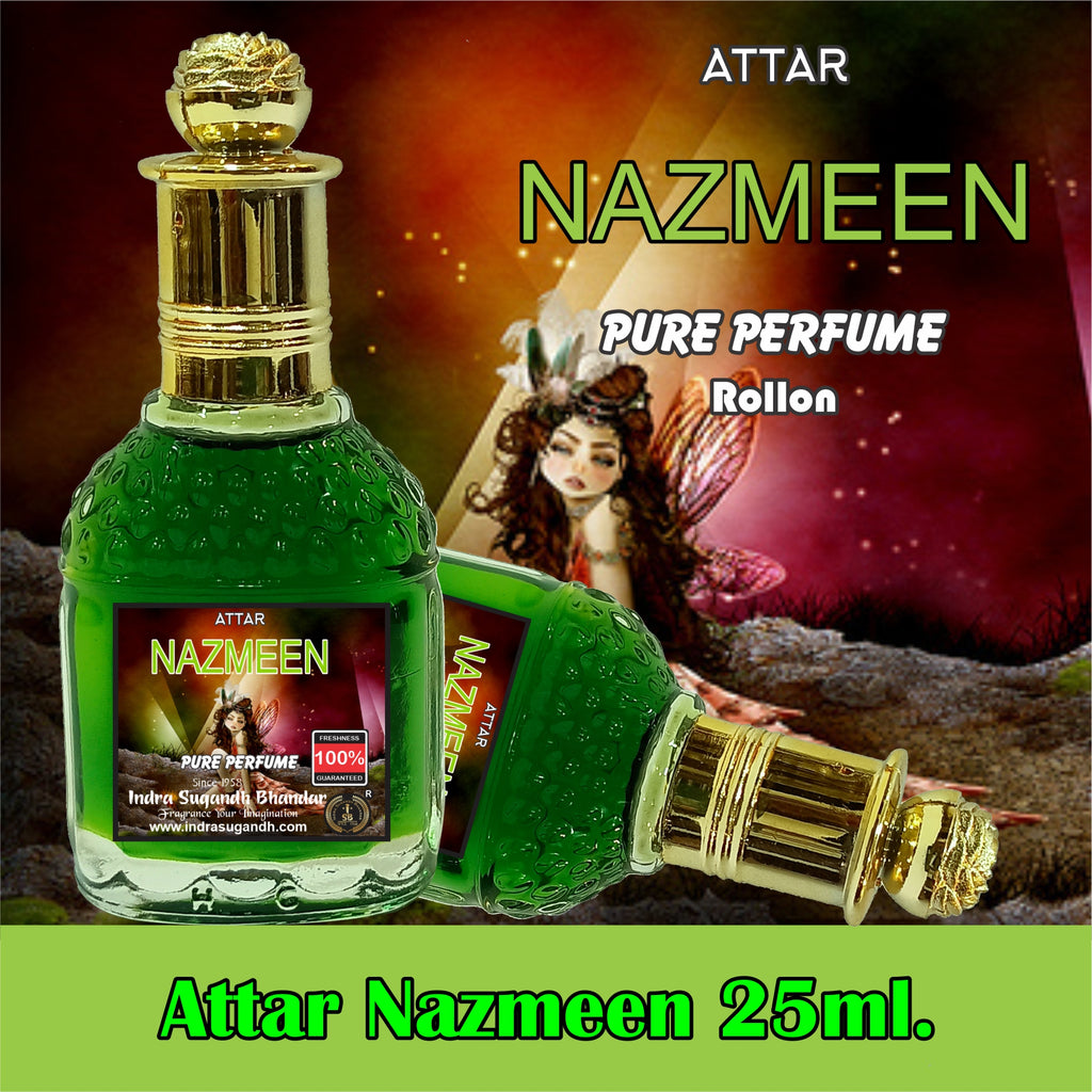 INDRA SUGANDH BHANDAR Attar For Men|Pooja Use Nazmeen Mild & Sweet ...