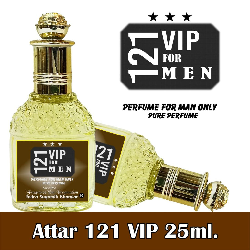 121 VIP For Man 25ml Rollon Pack – Indra Sugandh Bhandar