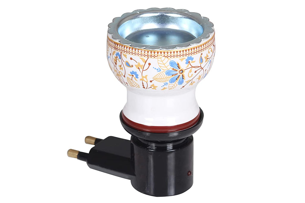 Ceramic Electric Camphor Diffuser for Home Fragrance With One 25ml Dif ...