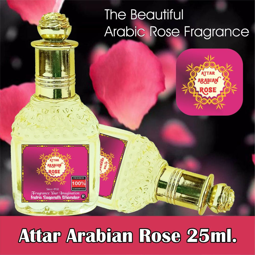 Arabian Rose 25ml Rollon Pack – Indra Sugandh Bhandar