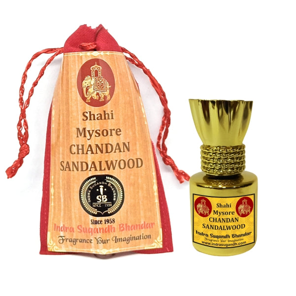 Shahi Mysore Sandal|Chandan 10ml Rollon Fancy Pack – Indra Sugandh Bhandar