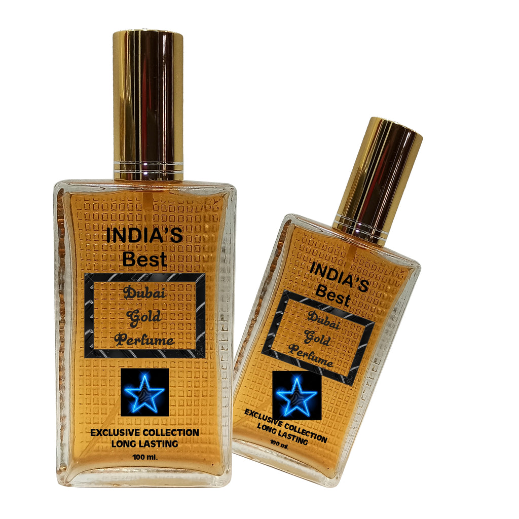 Perfume For Unisex Dubai Gold Perfume Spray 100 ML Spray Pack – Indra ...