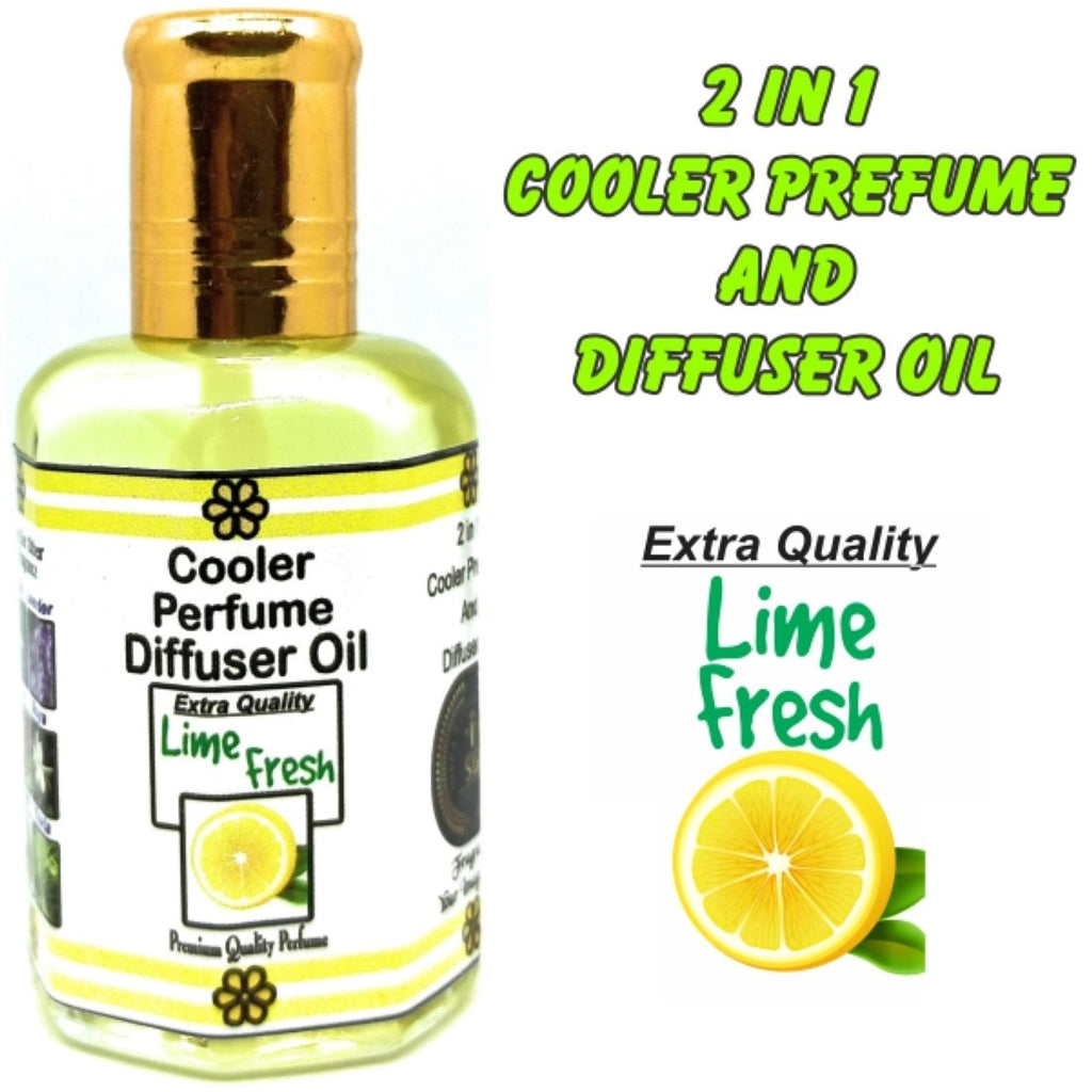 Multipurpose Cooler Perfume & Diffuser Oil Lime Fresh Aroma 25ml Pack ...