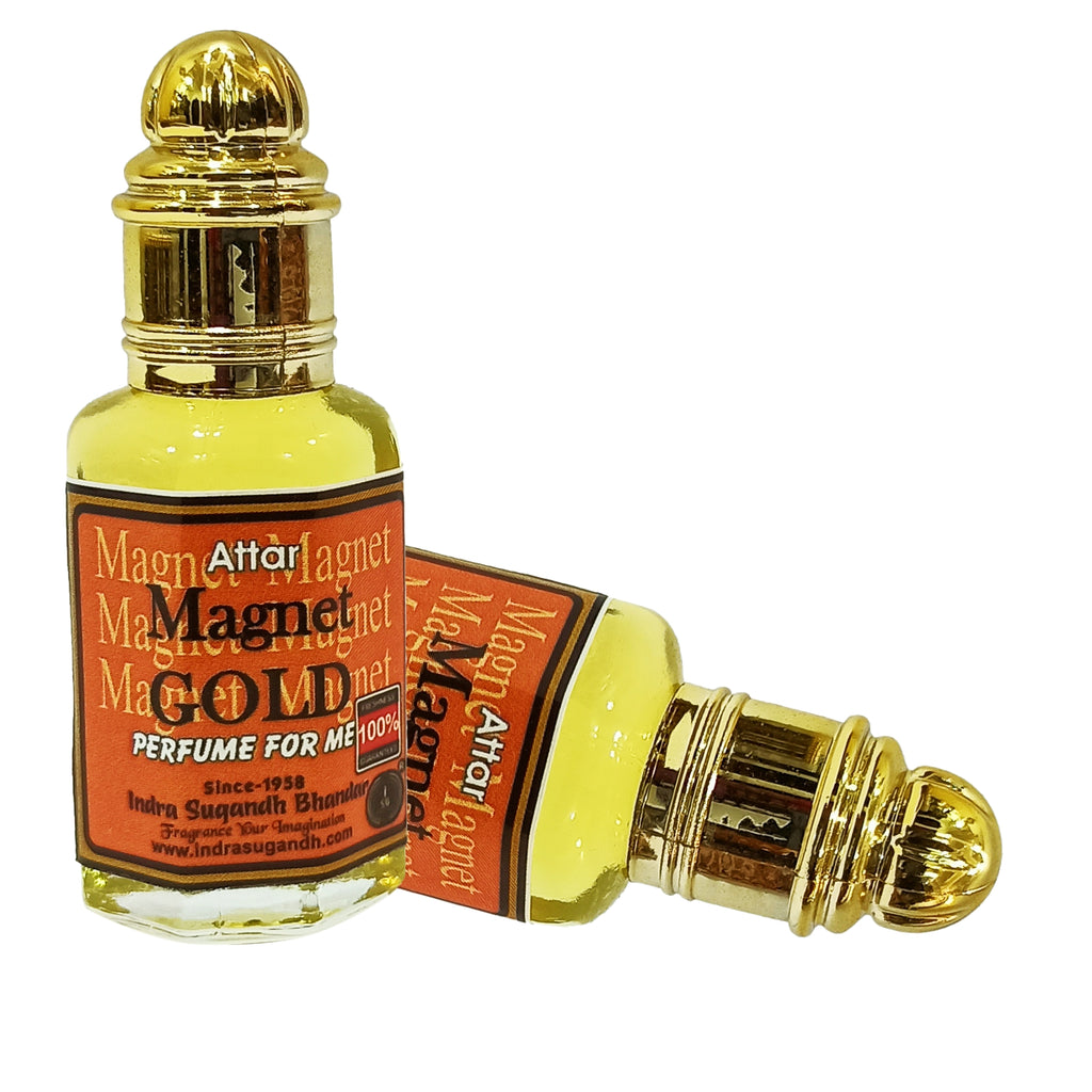 Magnet Gold 12ml Rollon Pack – Indra Sugandh Bhandar