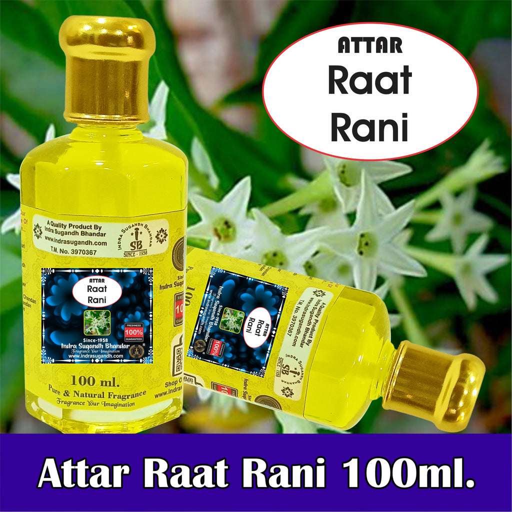 Natural Raat Rani 100ml With Rollon Pack – Indra Sugandh Bhandar