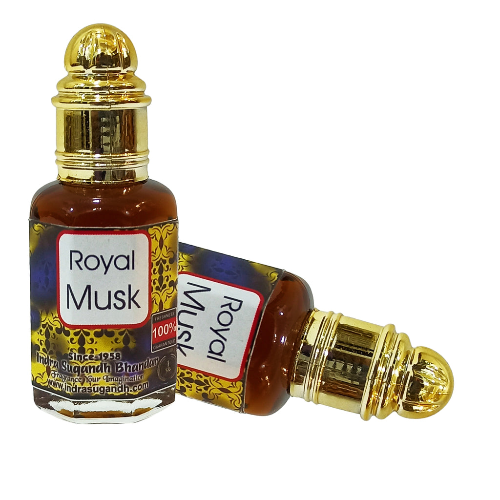 Royal Musk 12ml Rollon Pack – Indra Sugandh Bhandar